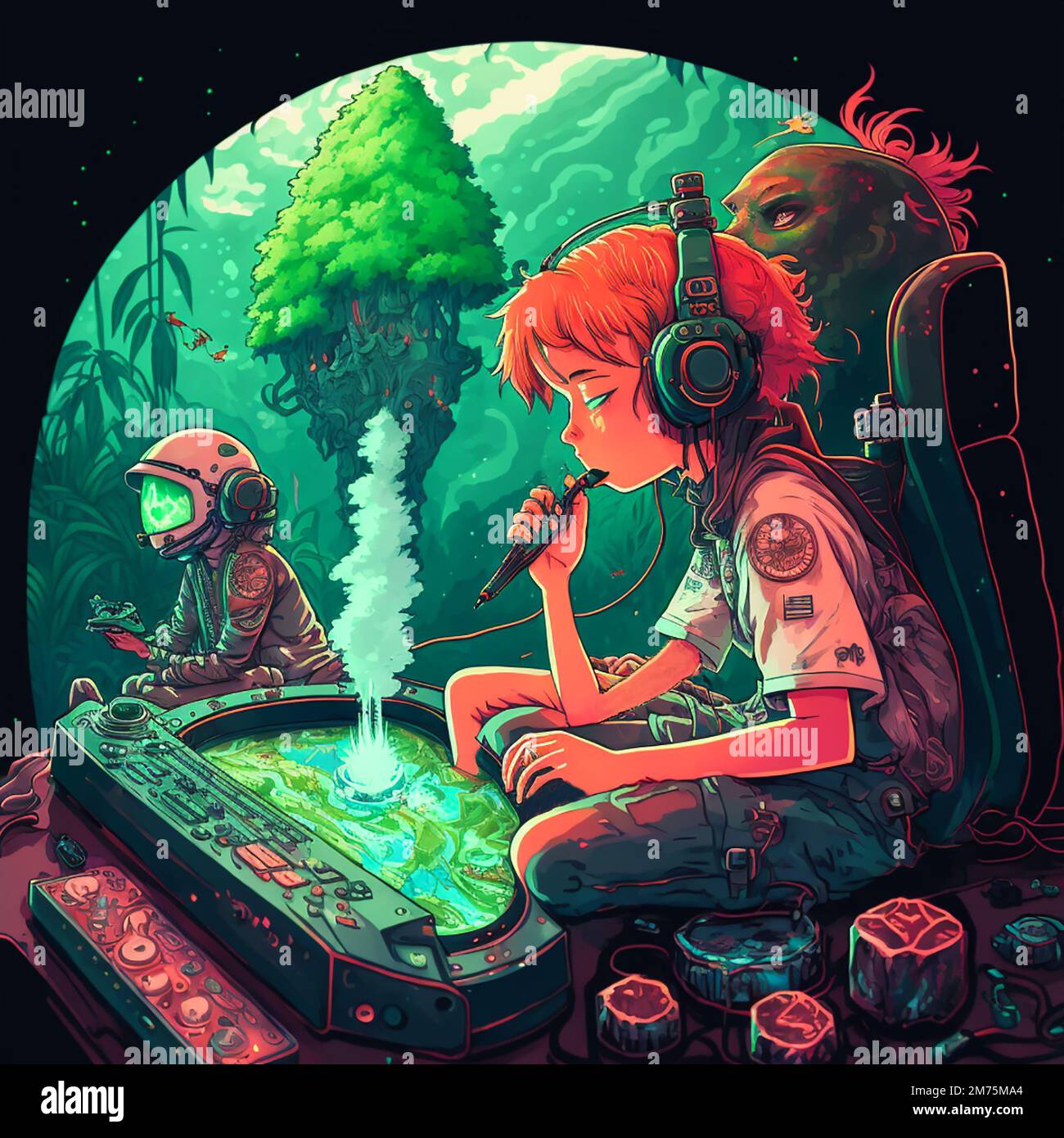 Two realities hi-res stock photography and images - Alamy