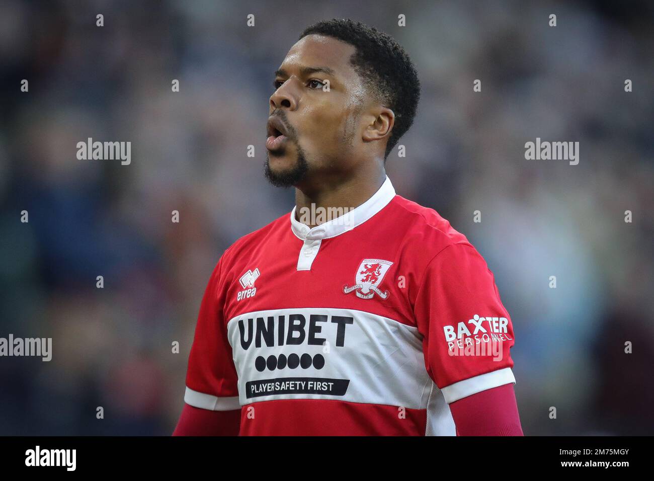 Chuba Akpom #29 of Middlesbrough during the Emirates FA Cup Third Round ...