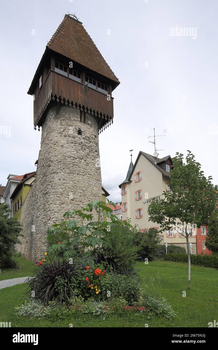 Historic stork tower in Tiengen, Southern Black Forest, Black Forest ...