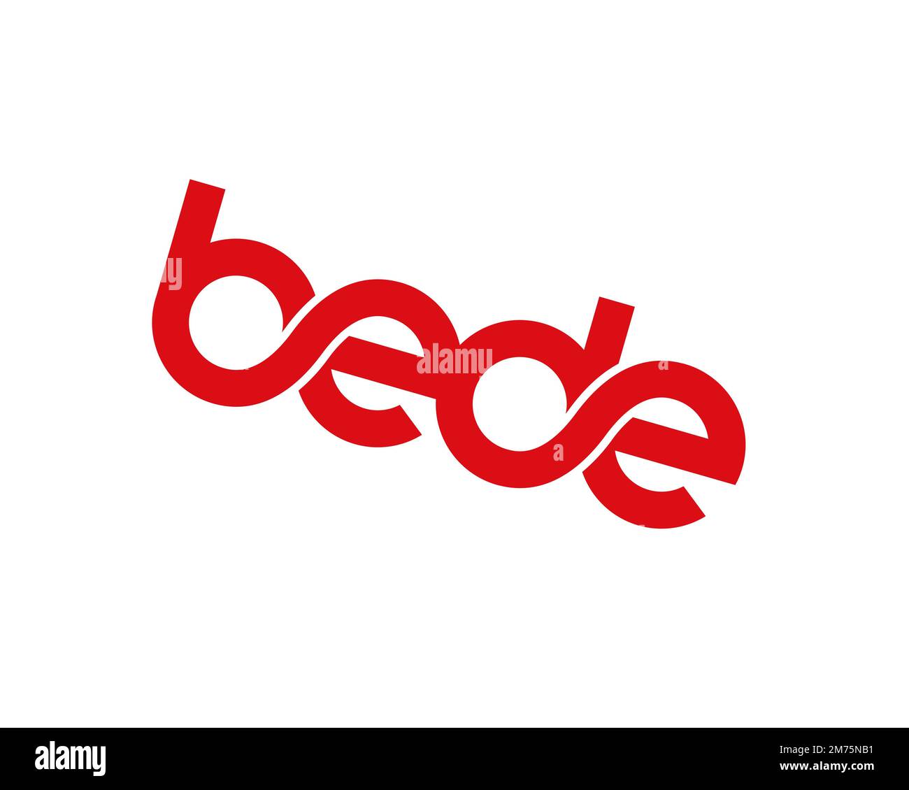 Bede Gaming, Rotated Logo, White Background B Stock Photo - Alamy