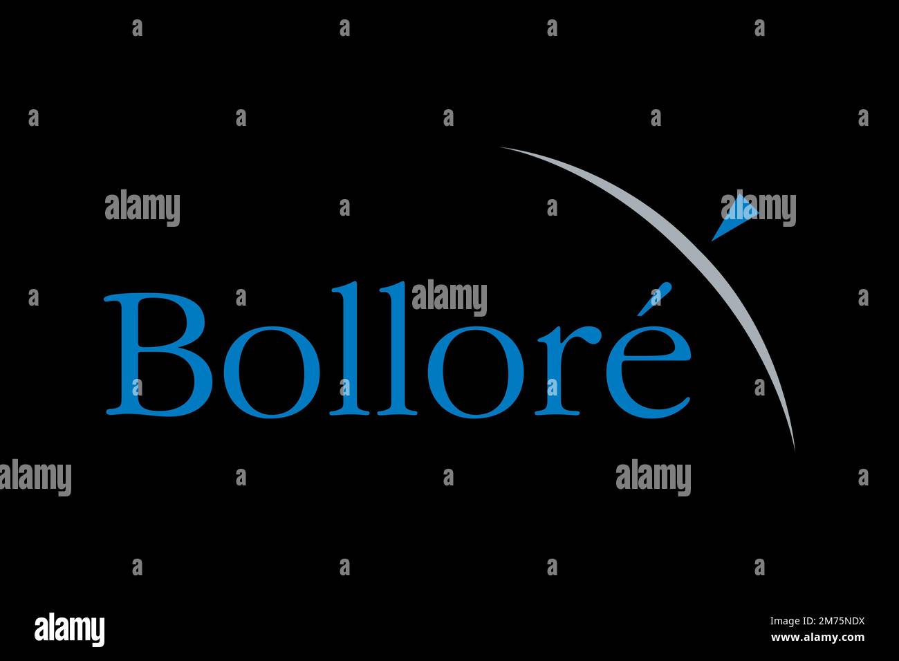 Bollore, Logo, Black background Stock Photo - Alamy