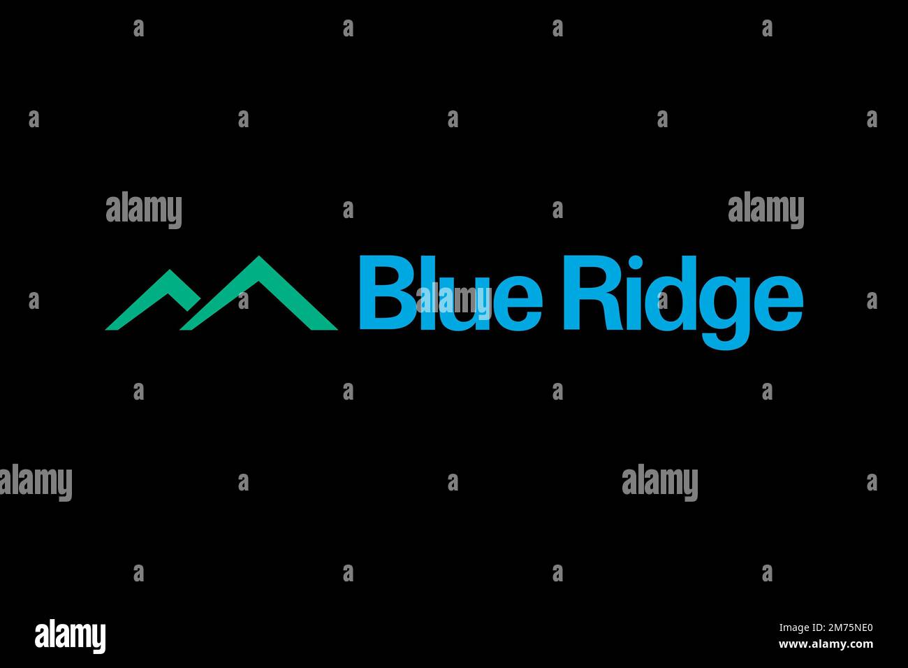Blue Ridge Communications, Logo, Black background Stock Photo - Alamy