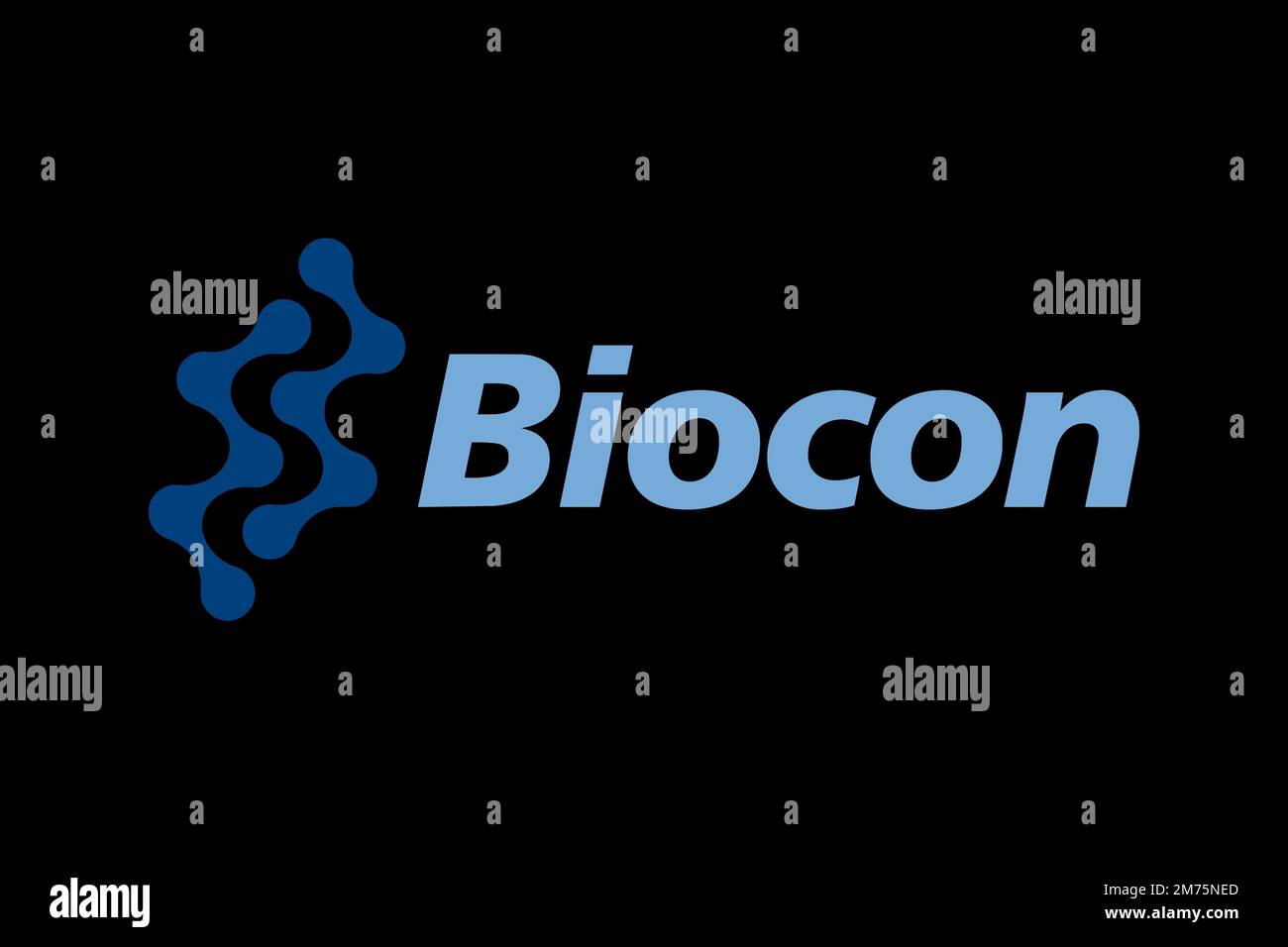 Biocon, Logo, Black background Stock Photo - Alamy
