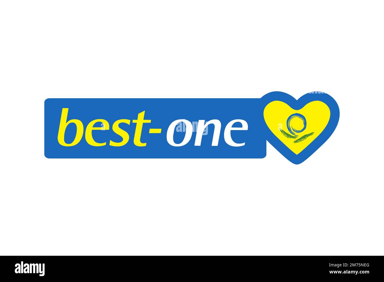 Best one, Logo, White background Stock Photo - Alamy