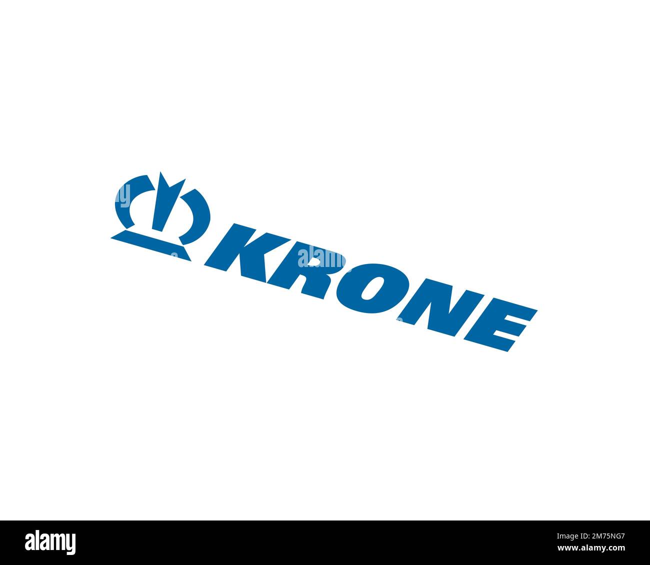 Krone logo hi-res stock photography and images - Alamy