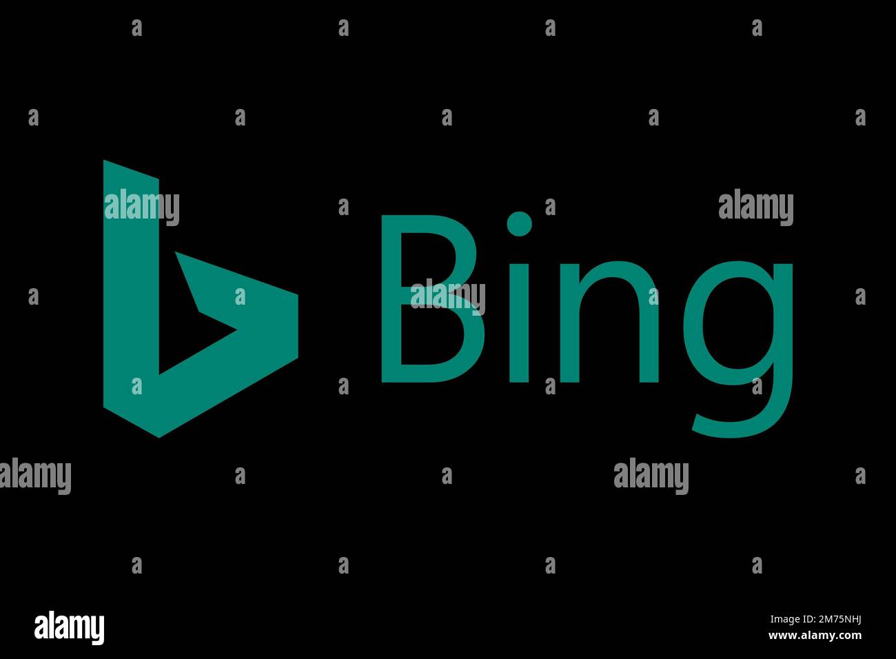 Bing Maps, Logo, Black background Stock Photo - Alamy