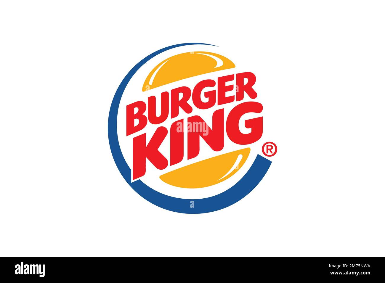 Burger King, Logo, White background Stock Photo - Alamy