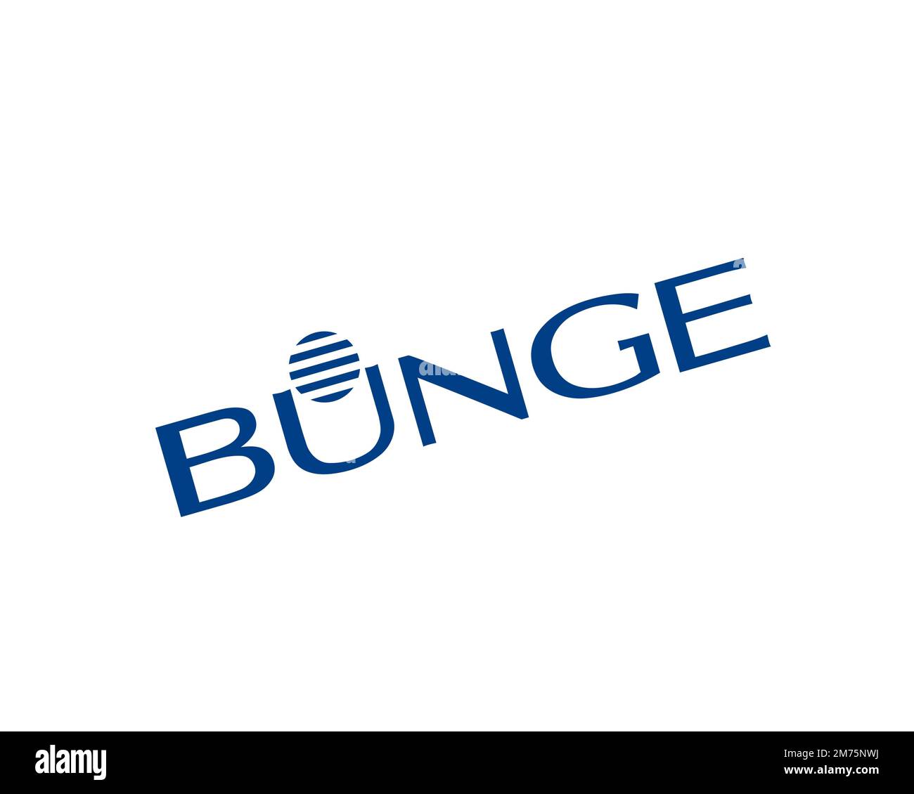 Bunge Limited, Rotated Logo, White Background Stock Photo - Alamy