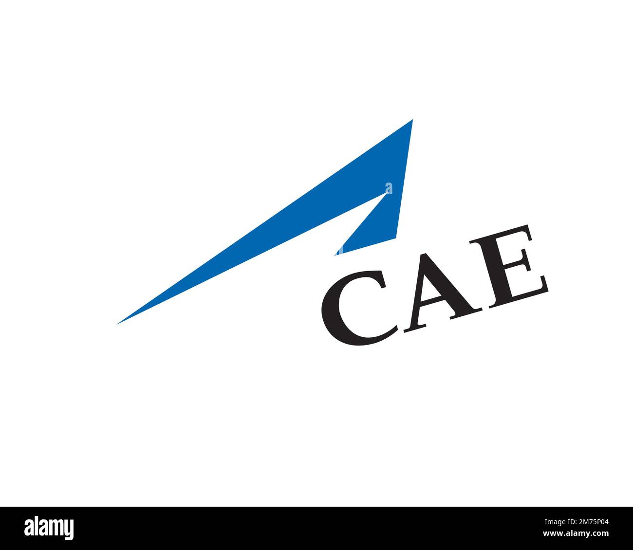 CAE Inc. rotated logo, white background Stock Photo - Alamy