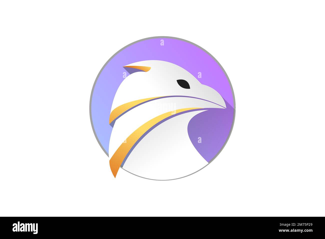 Falkon, Logo, White background Stock Photo - Alamy