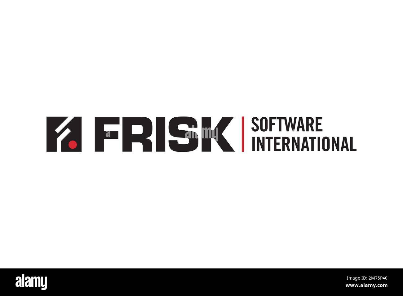 FRISK Software International, Logo, White background Stock Photo - Alamy