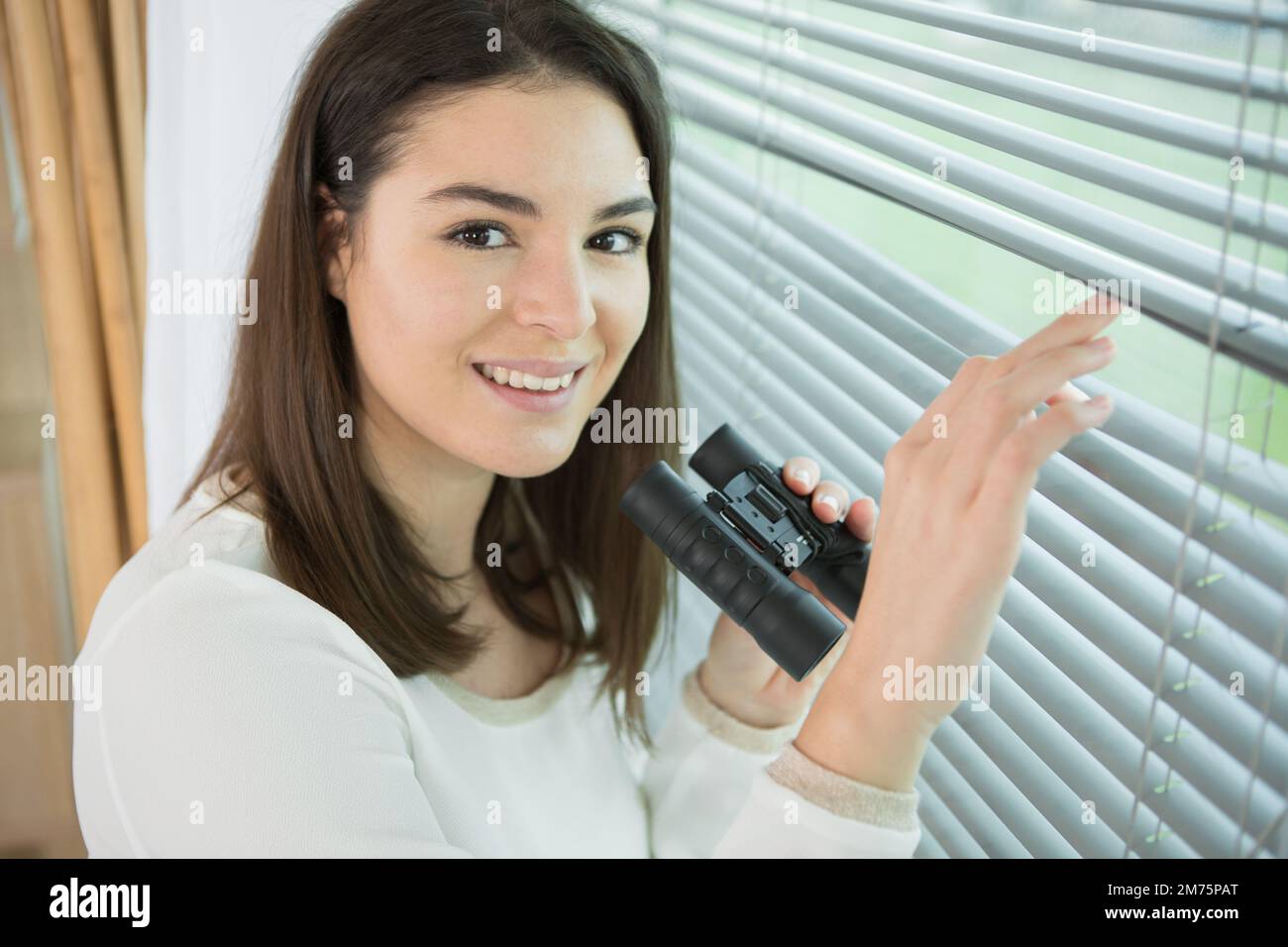 Peep through the window hi-res stock photography and images - Alamy