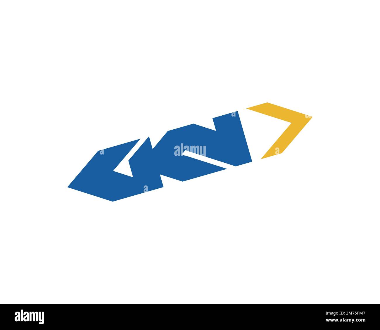 GKN, rotated logo, white background Stock Photo - Alamy