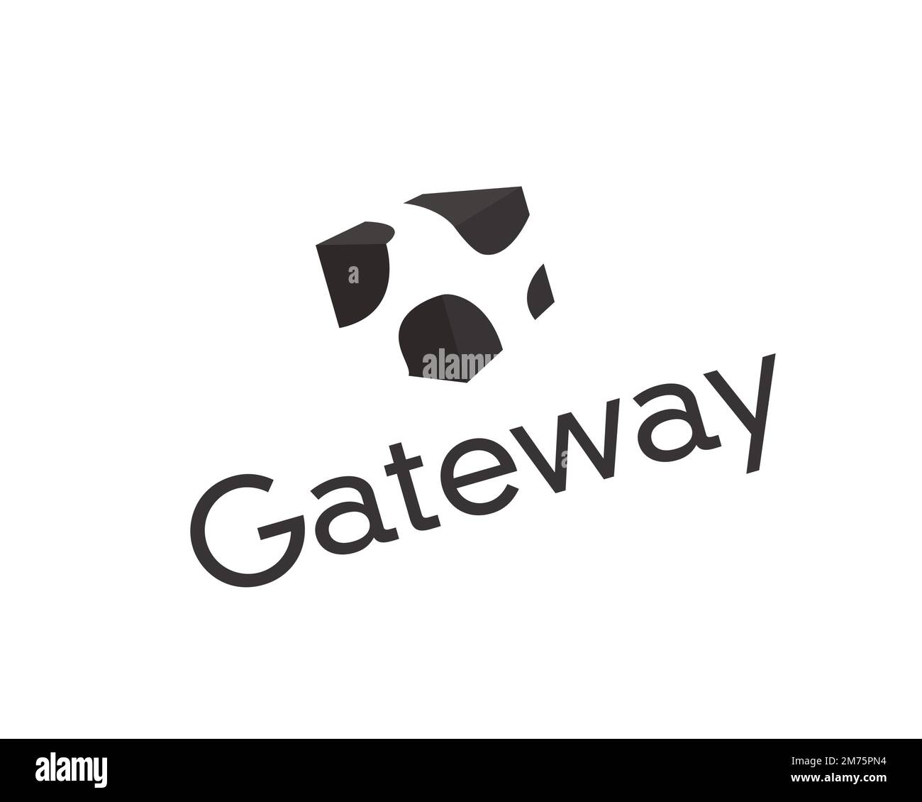 Gateway Inc. rotated logo, white background Stock Photo - Alamy Gateway Inc. rotated logo, white background Stock Photo - Alamy