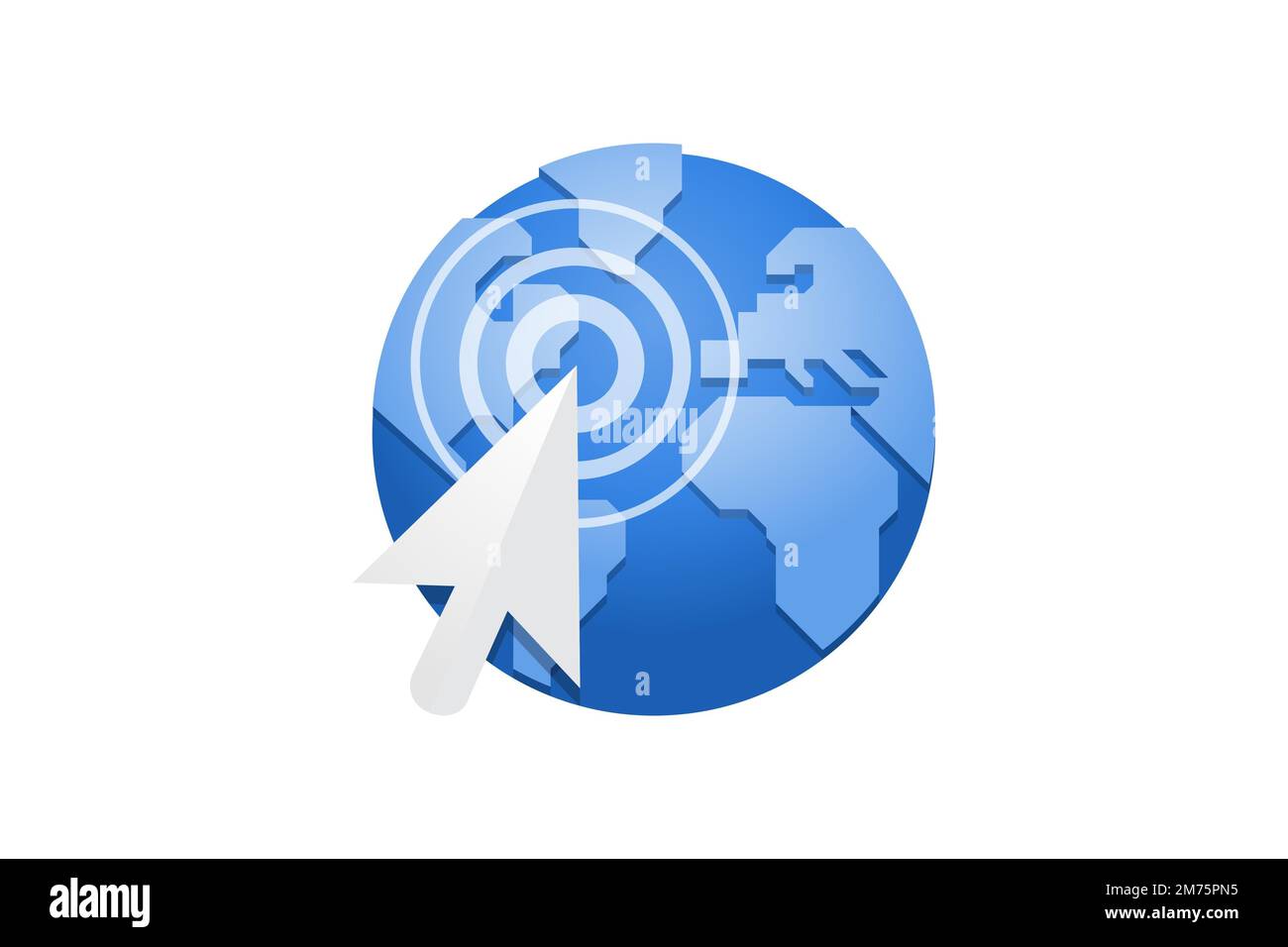 GNOME Web, Logo, White background Stock Photo - Alamy