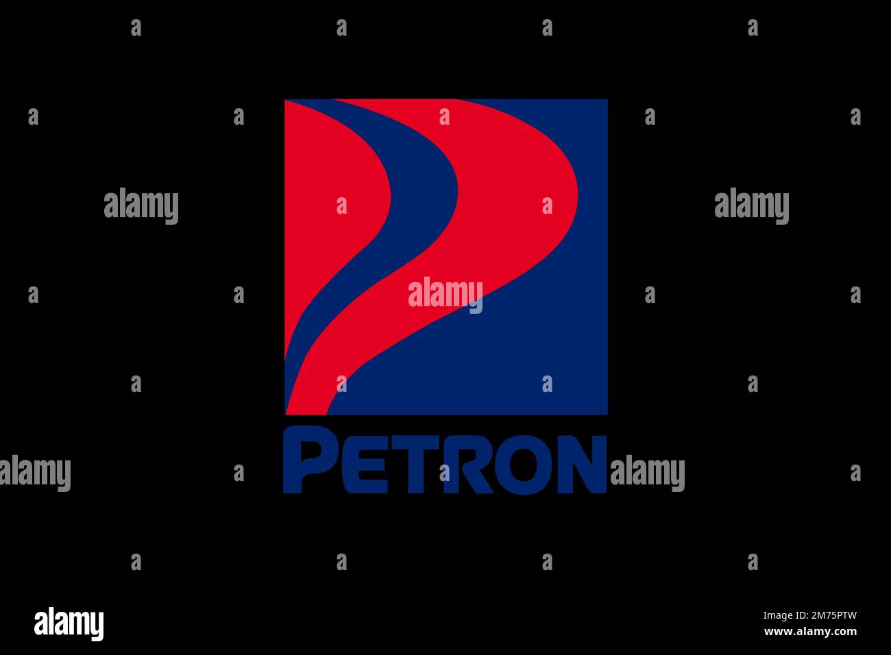 Petron Corporation, Logo, Black background Stock Photo - Alamy