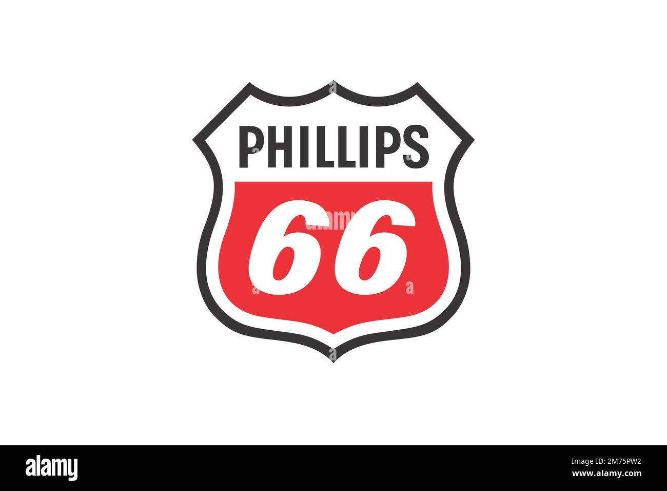 Phillips 66, Logo, White background Stock Photo - Alamy