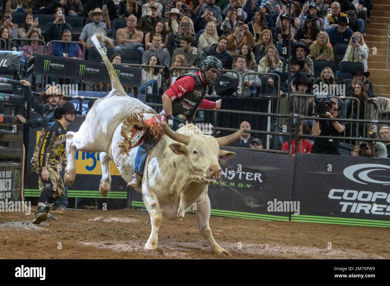 NEW YORK, NEW YORK - JANUARY 06: Silvano Alves rides Casper during the ...