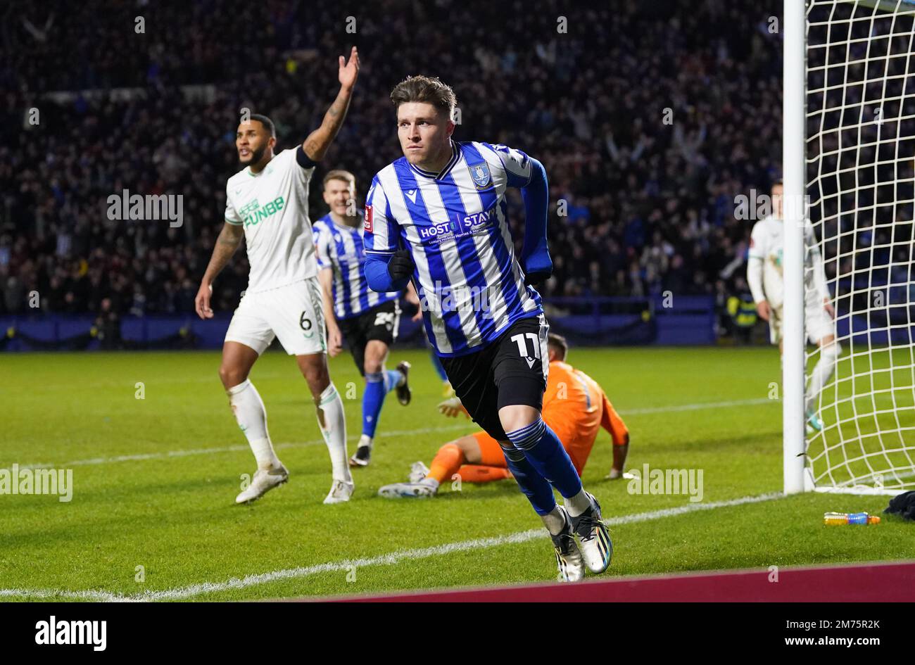 Josh windass celebrates hi-res stock photography and images - Alamy