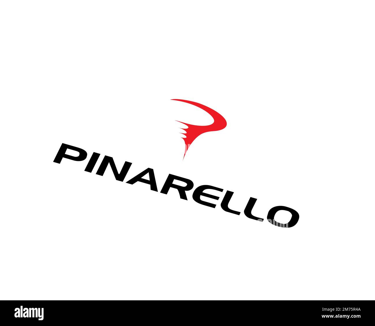 Pinarello, rotated logo, white background B Stock Photo - Alamy