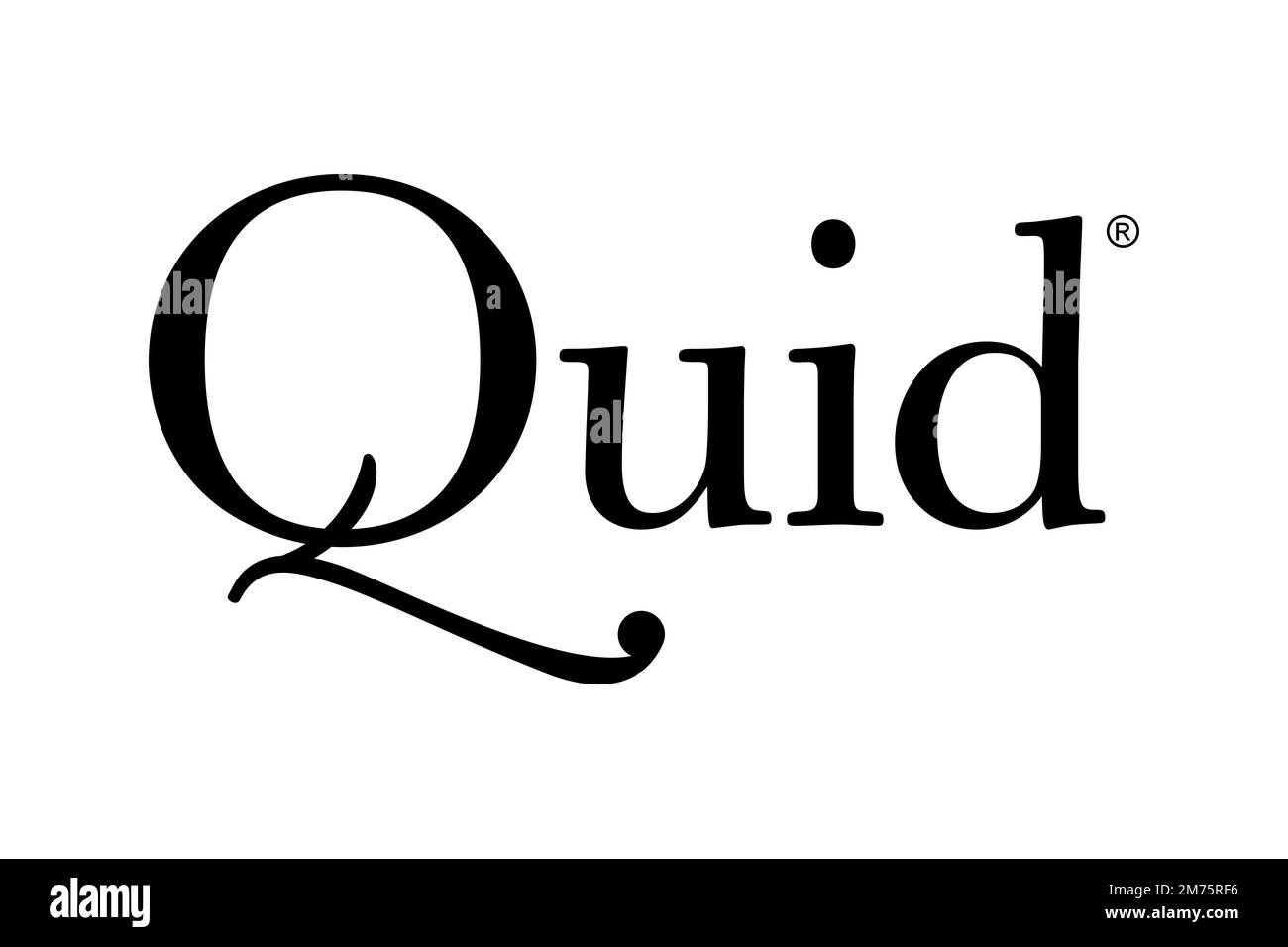 Quid Inc. logo, white background Stock Photo - Alamy