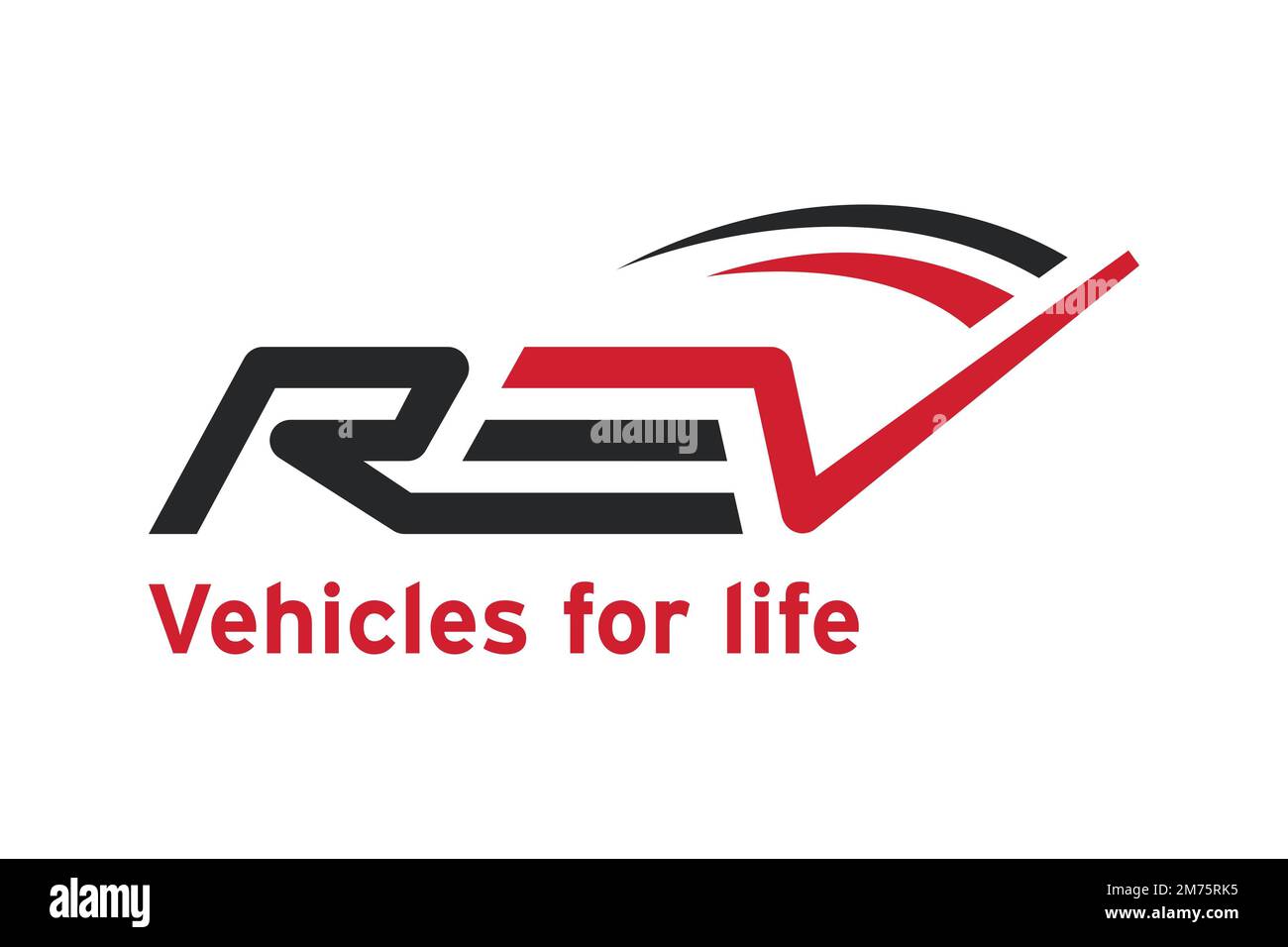 REV Group, Logo, White background Stock Photo - Alamy