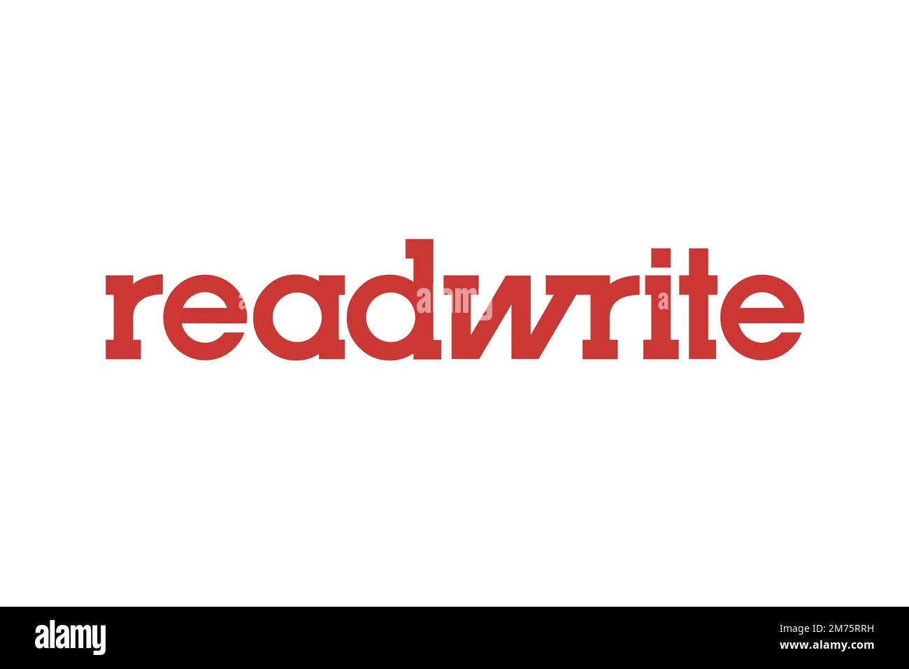 ReadWrite, Logo, White background Stock Photo - Alamy