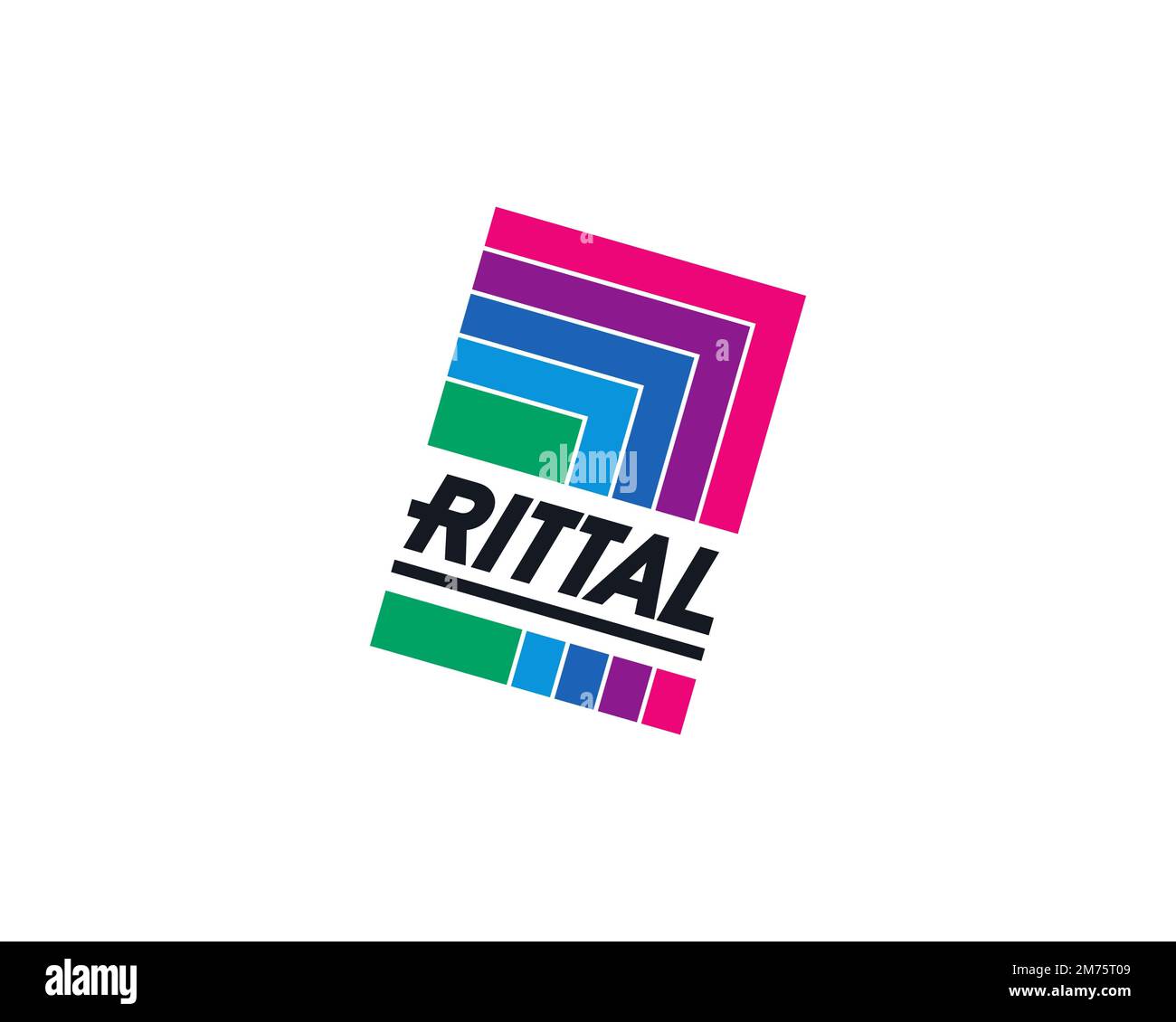 Rittal, rotated logo, white background B Stock Photo - Alamy