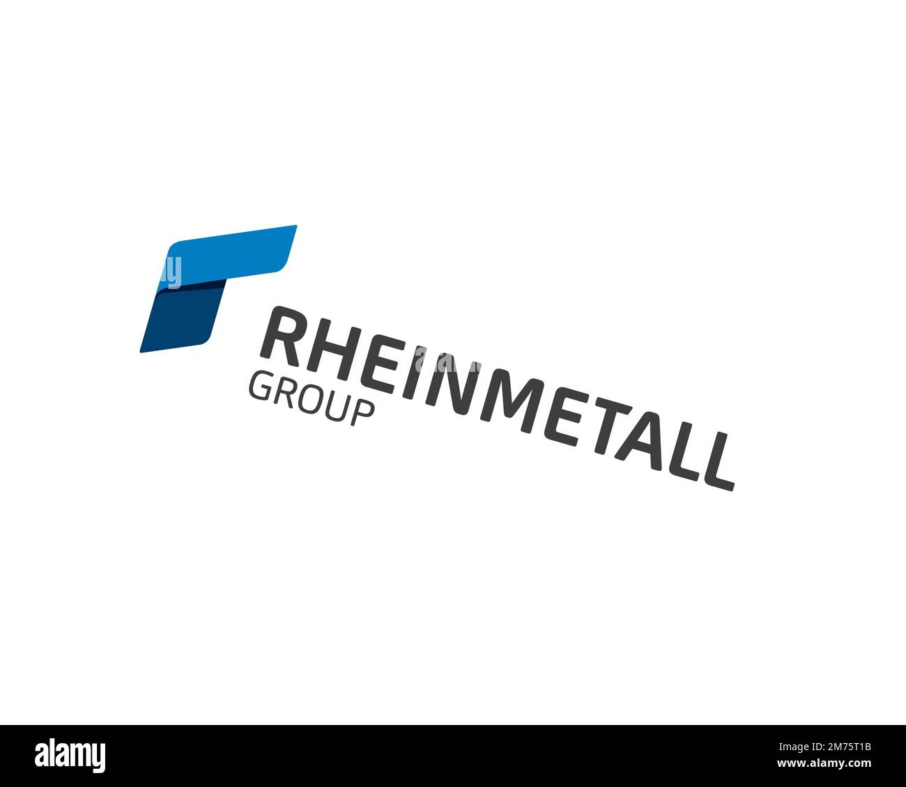 Rheinmetall, rotated logo, white background B Stock Photo - Alamy