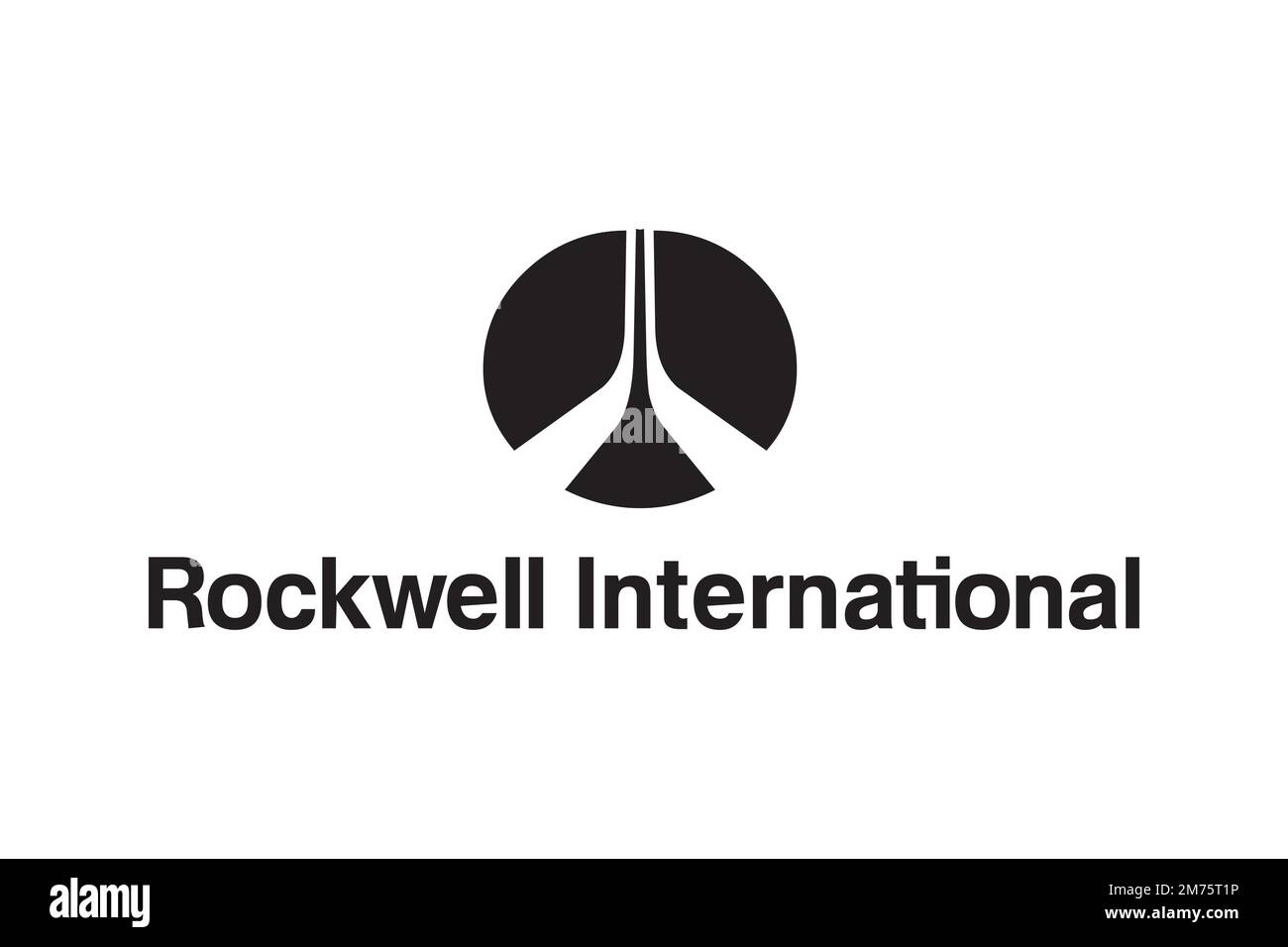 Rockwell International, Logo, White background Stock Photo - Alamy