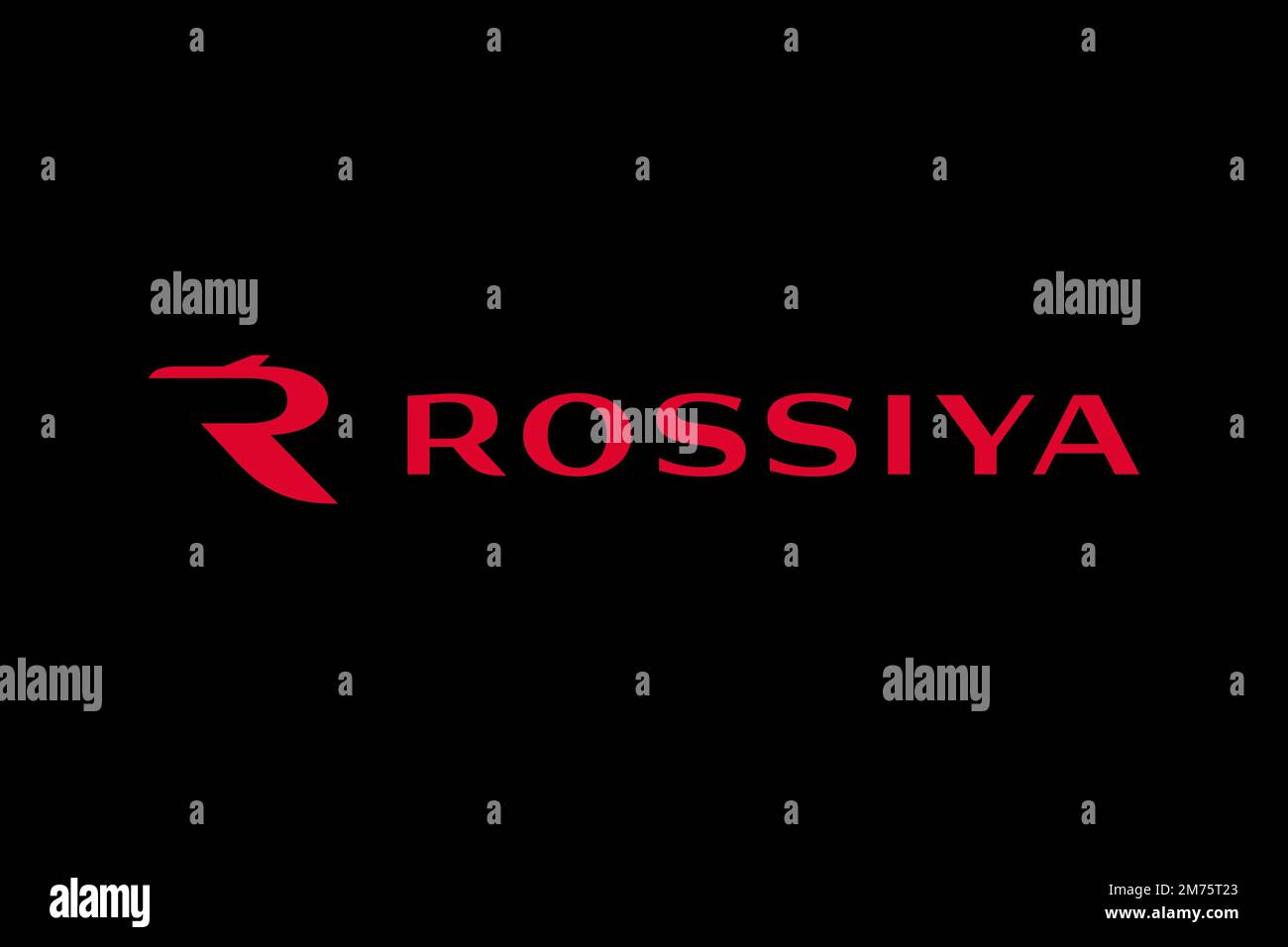 Rossiya Airline, Logo, Black background Stock Photo - Alamy