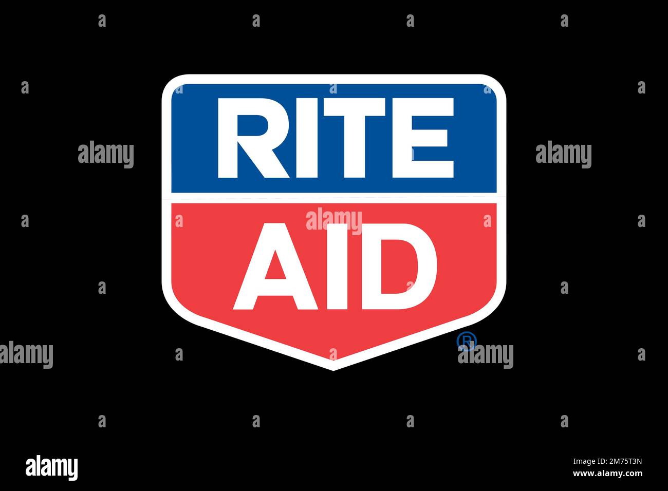 Rite Aid, Logo, Black background Stock Photo - Alamy