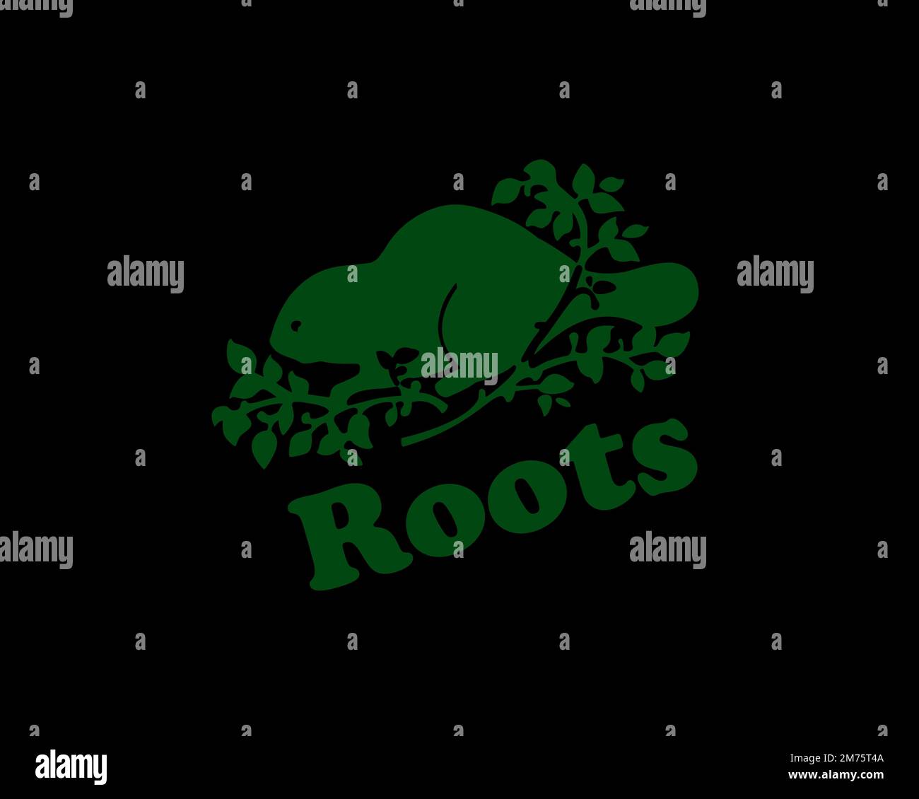 Roots logo hi-res stock photography and images - Alamy