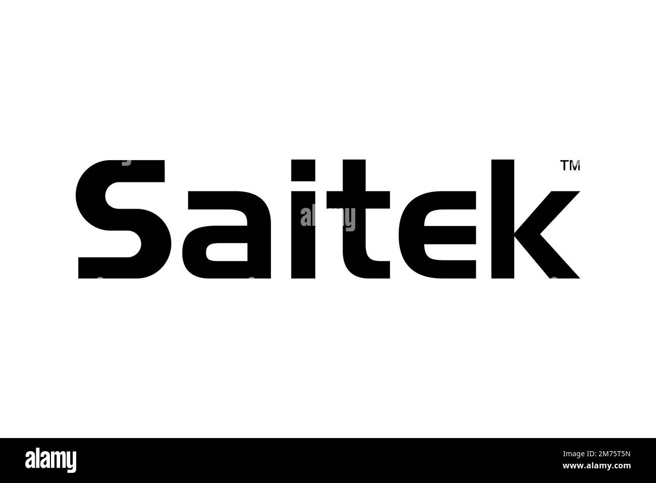 Saitek, Logo, White background Stock Photo - Alamy