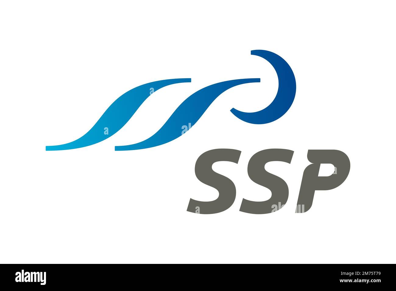 SSP Group, Logo, White background Stock Photo - Alamy