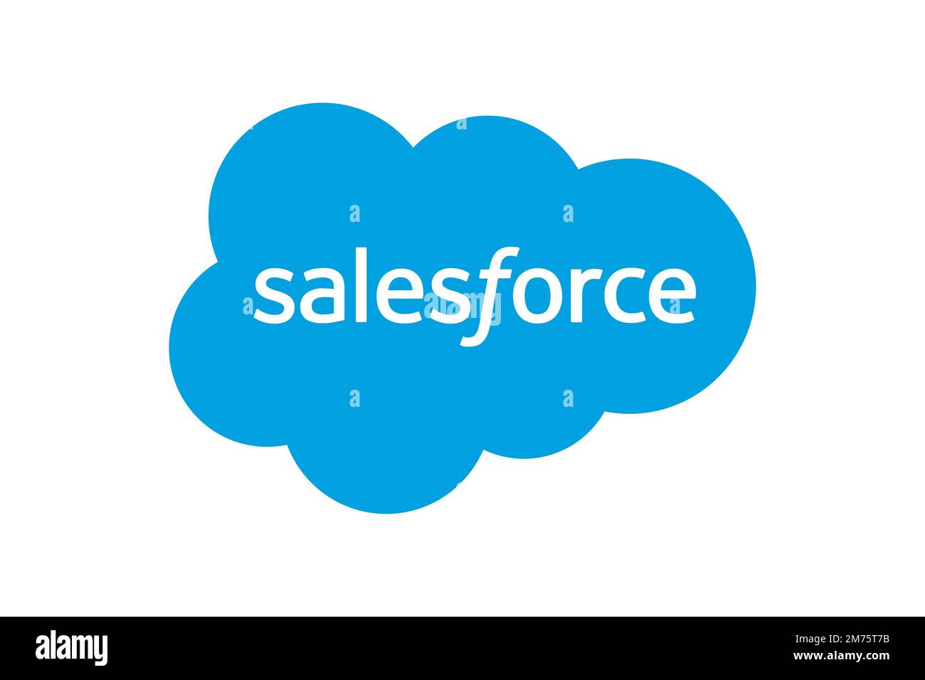Salesforce. com, Logo, White background Stock Photo - Alamy
