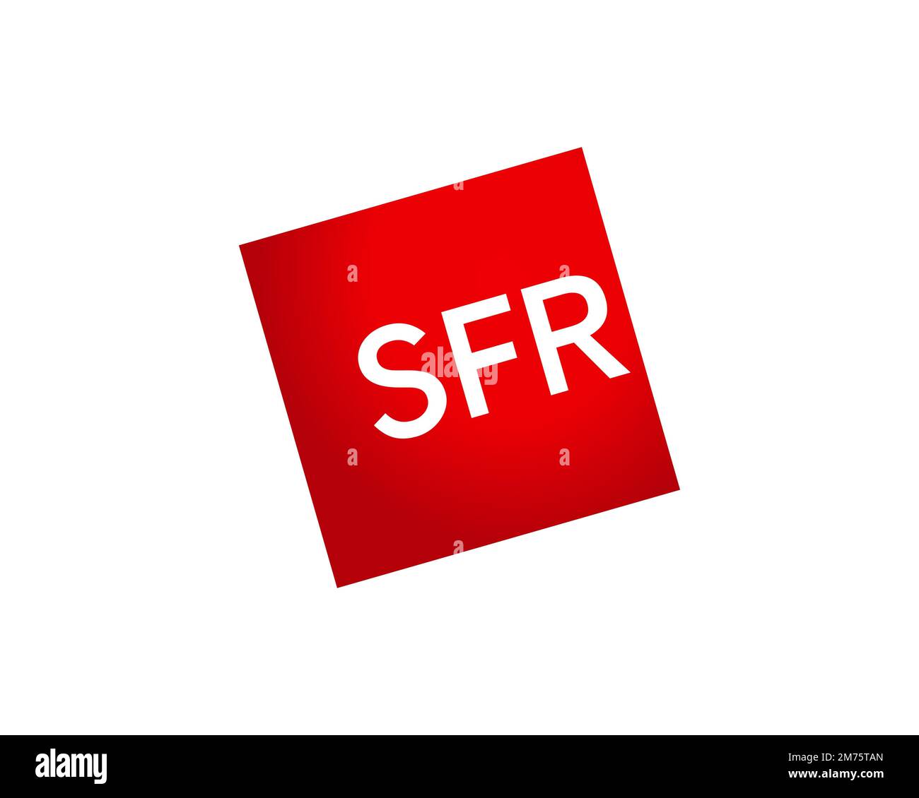 SFR, rotated logo, white background Stock Photo - Alamy