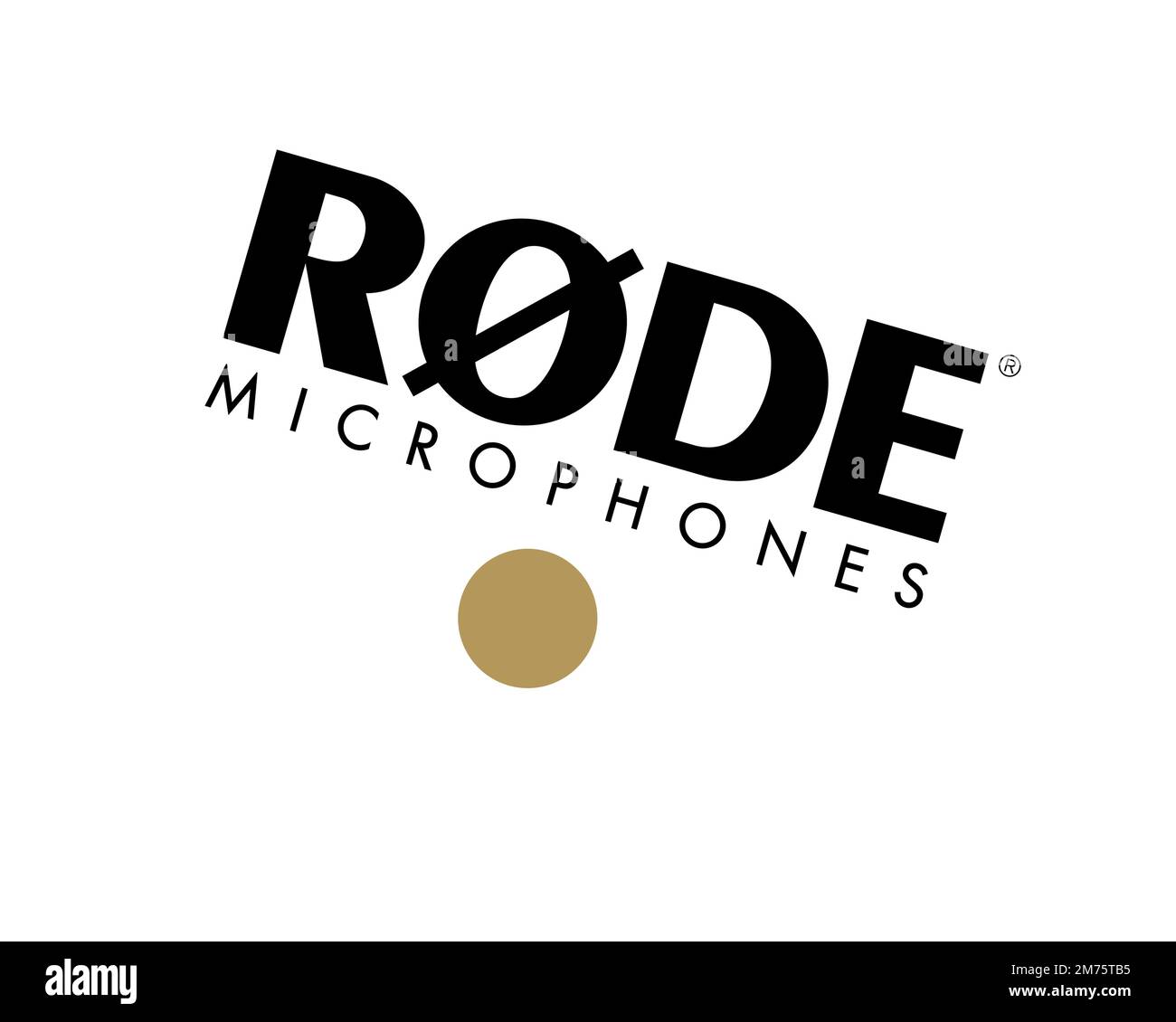 Rode Microphones, rotated logo, white background B Stock Photo - Alamy