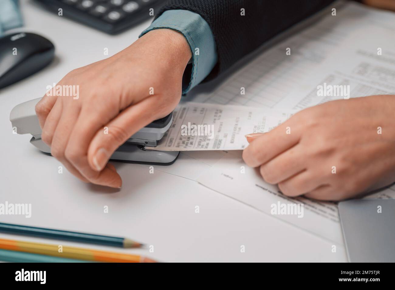 Utility bill filing. Analysis of financial data. daily expenses are ...