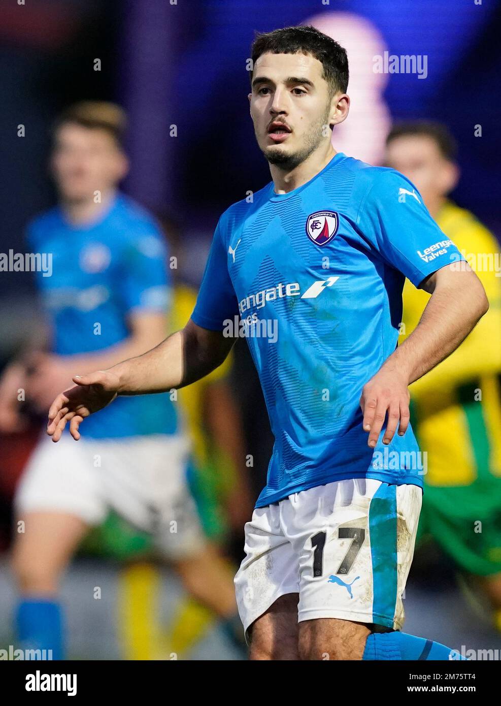 Chesterfield, UK. 7th Jan, 2023. Armando Dobra of Chesterfield during ...
