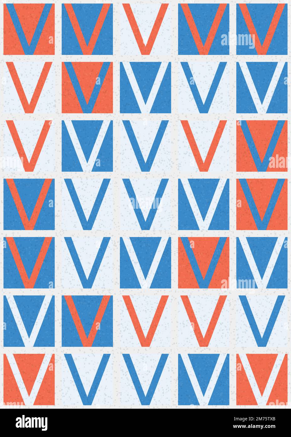 Abstract Geometrical generative computational art illustration Stock ...