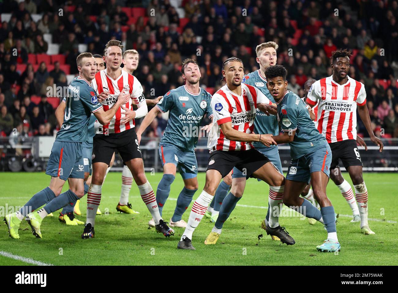 EINDHOVEN, 07-01-2023 ,Philips Stadion, Dutch football, eredivisie ...