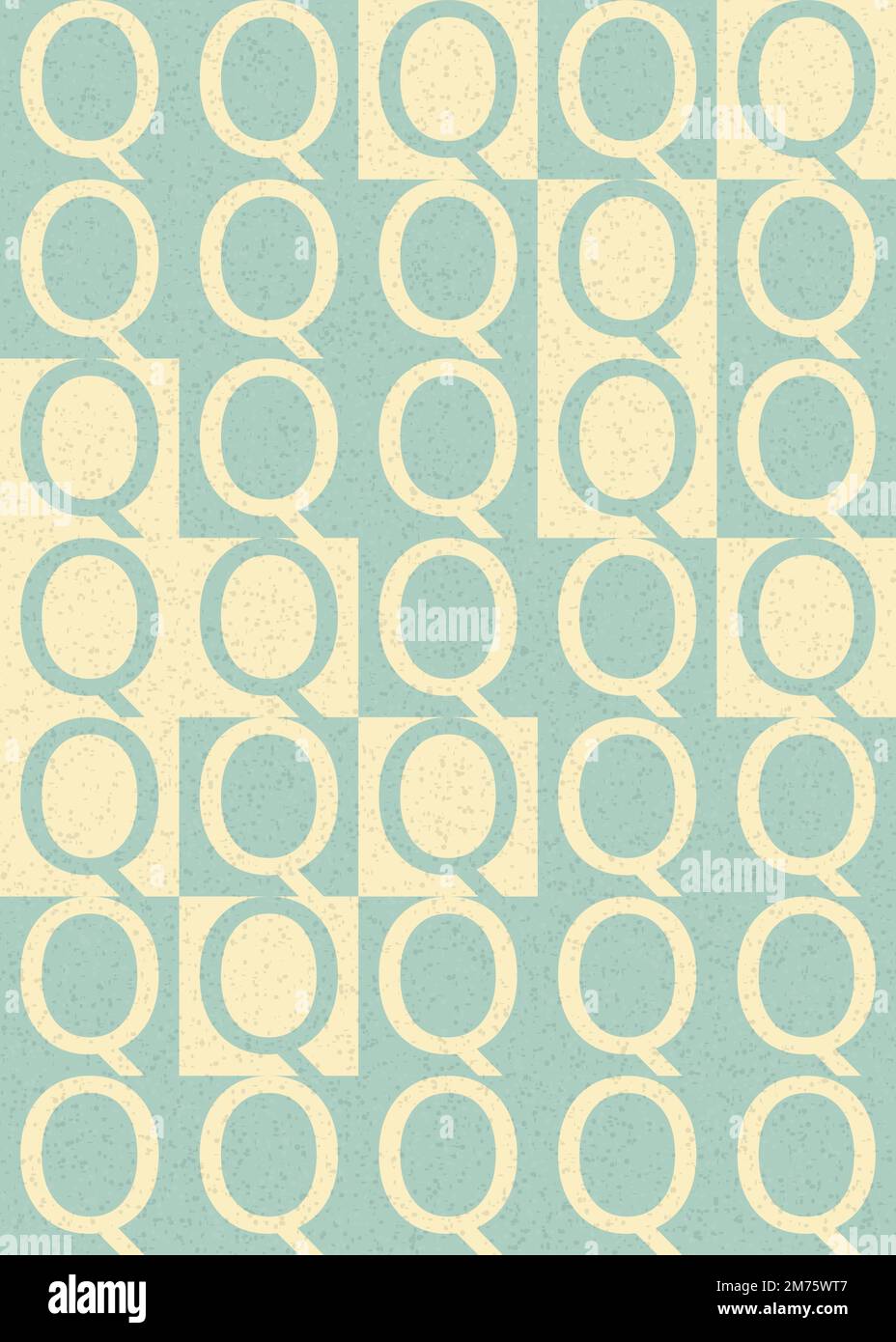 Abstract Geometrical generative computational art illustration Stock ...