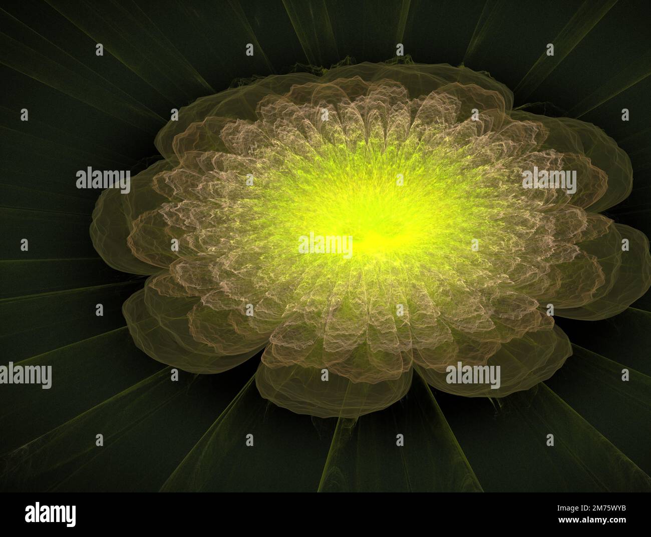 Imaginatory lush fractal texture image abstract background Stock Photo ...