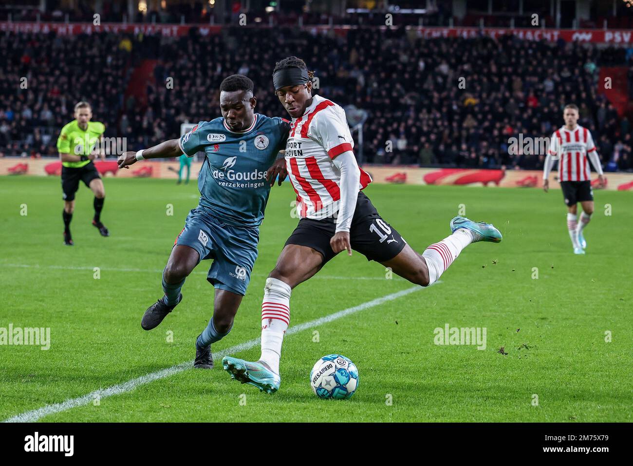 EINDHOVEN, 07-01-2023, Philips Stadium, season 2022 / 2023 Dutch ...