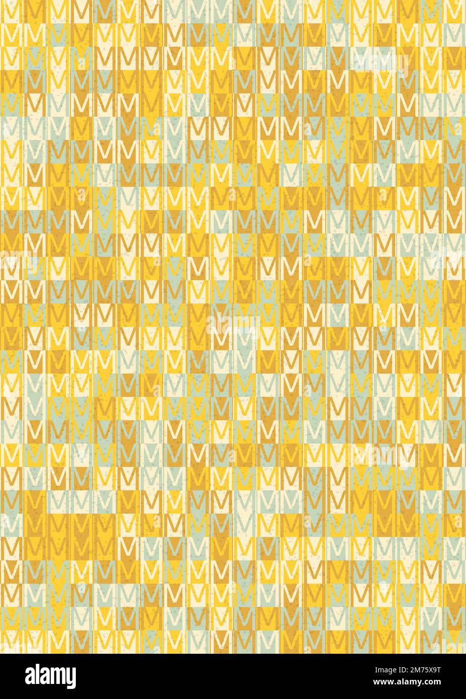 Abstract Geometrical generative computational art illustration Stock ...