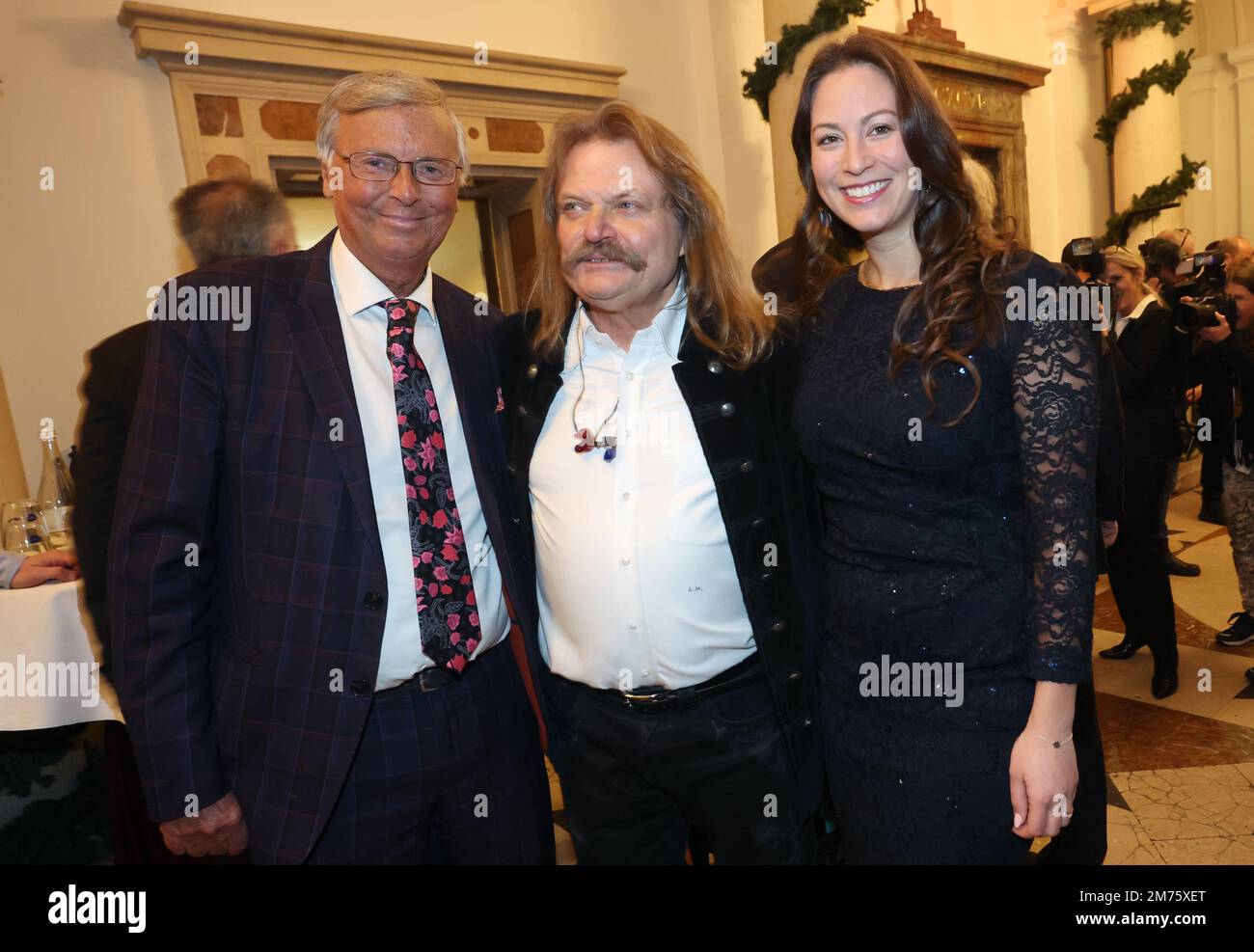 Munich, Germany. 07th Jan, 2023. Wolfgang Bosbach (CDU), politician and ...