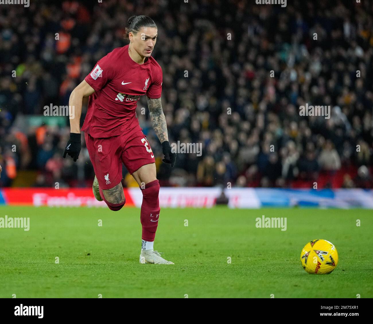 Darwin nunez 2023 anfield hi-res stock photography and images - Alamy