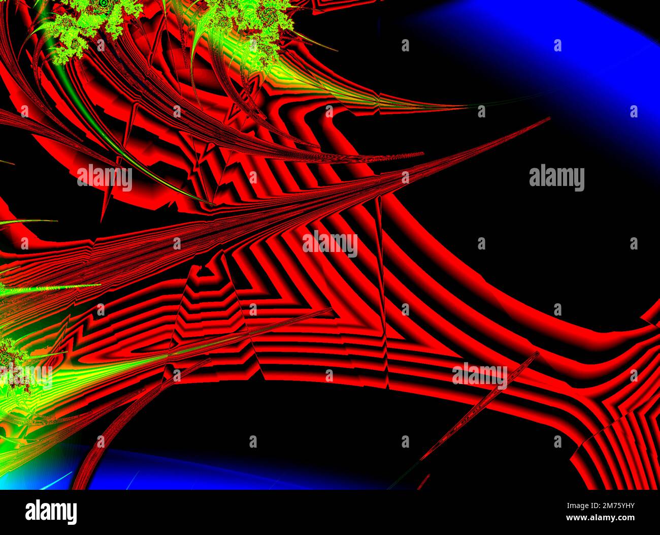 bright decorative blue-red pattern, abstract background, design Stock ...