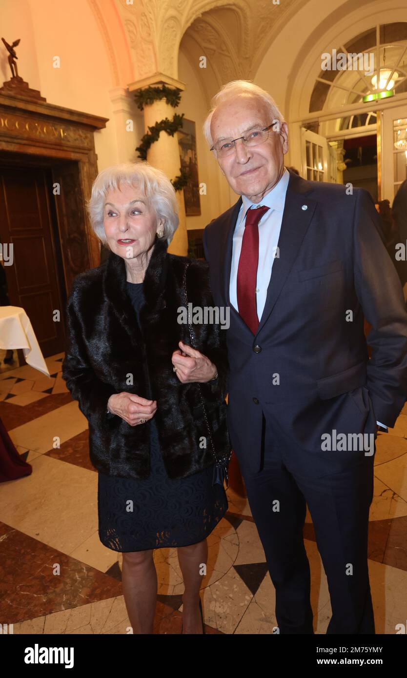 Munich, Germany. 07th Jan, 2023. Edmund Stoiber, former politician and ...